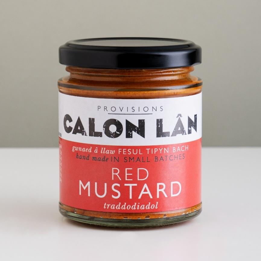 Calon Lân Red Mustard 6x170g – Bwydydd Madryn Foods