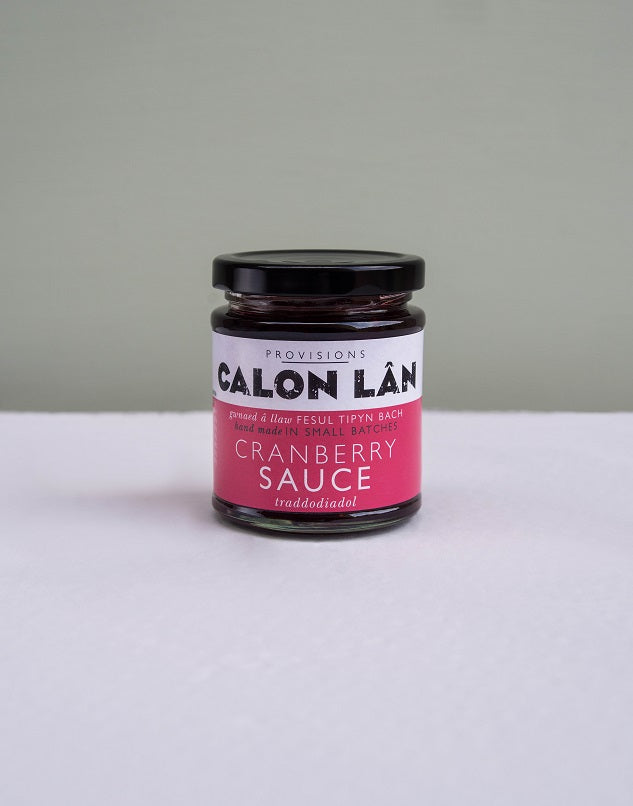 Calon Lân Cranberry Sauce 6x200g – Bwydydd Madryn Foods