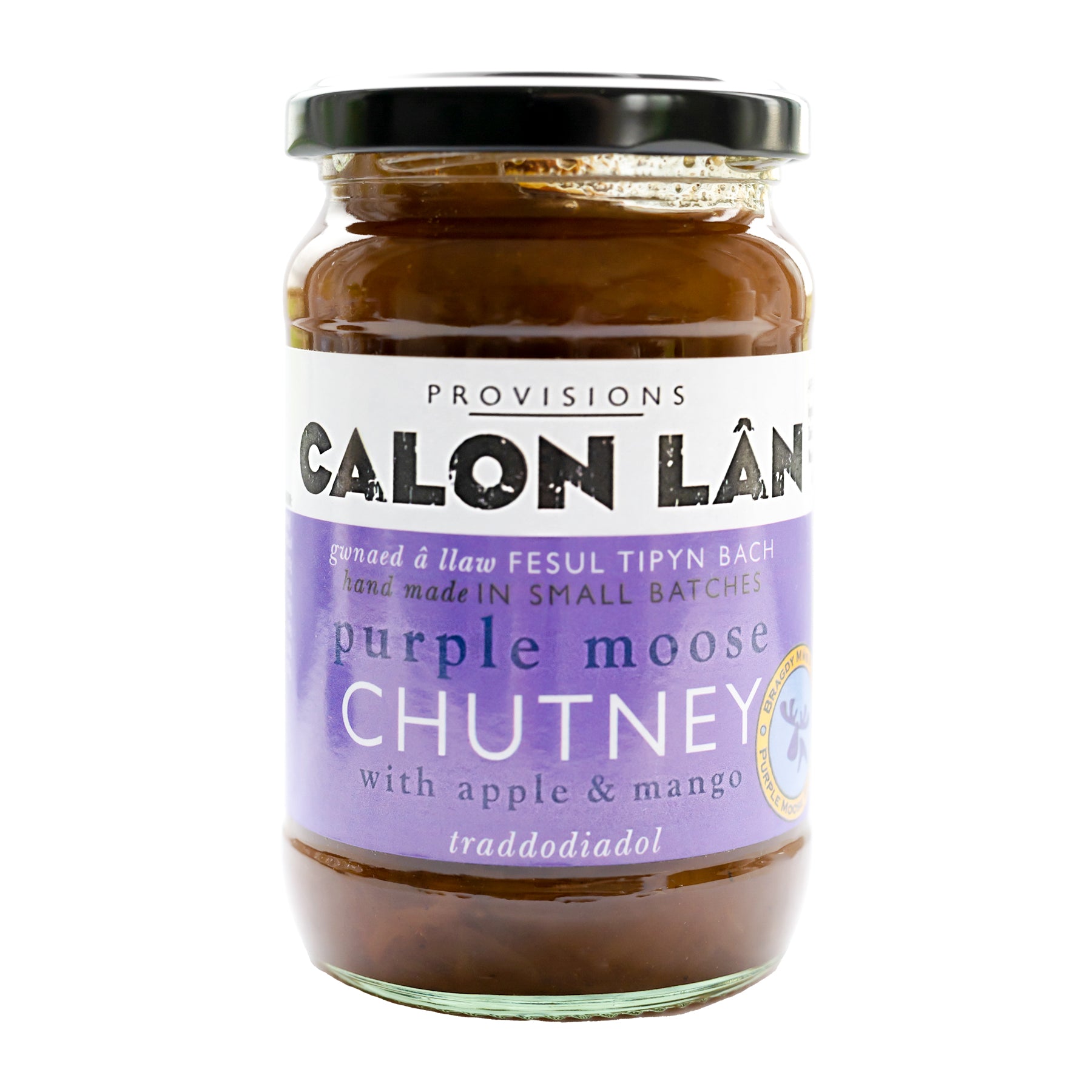 Calon Lân Purple Moose Chutney 6x285g – Bwydydd Madryn Foods